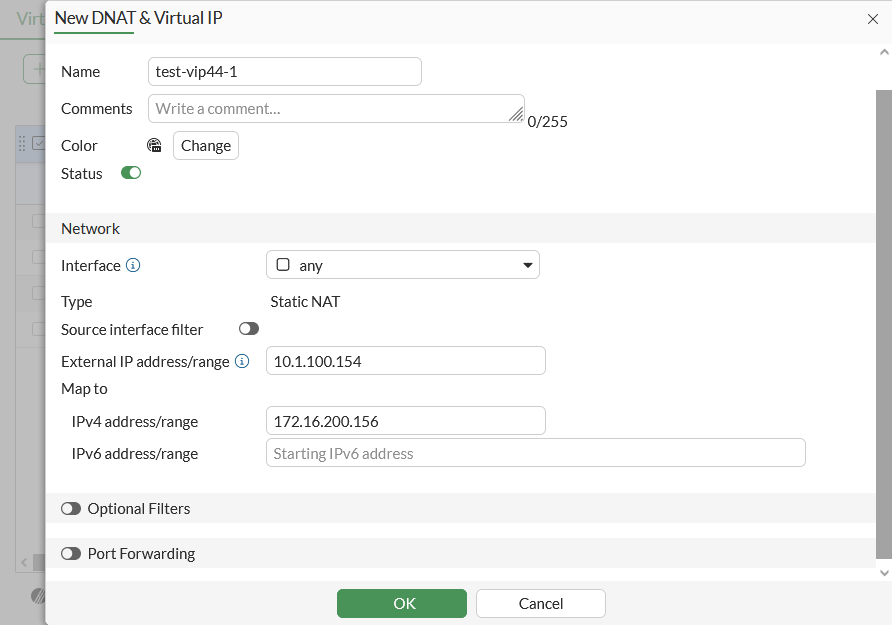 Central Dnat Fortigate Fortios 7 6 0 Fortinet Document Library